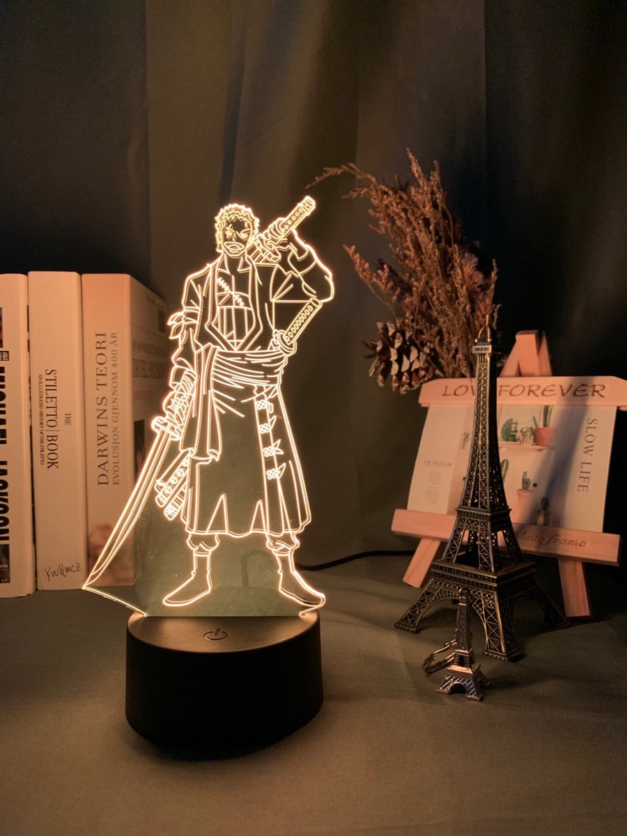 ONE PIECE Roronoa Zoro - LED Night Light – Music Chests